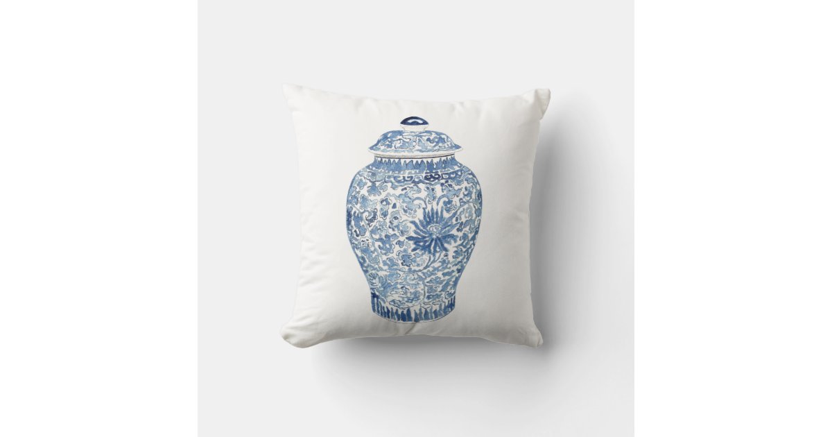 Ginger Jar Pillow | Zazzle
