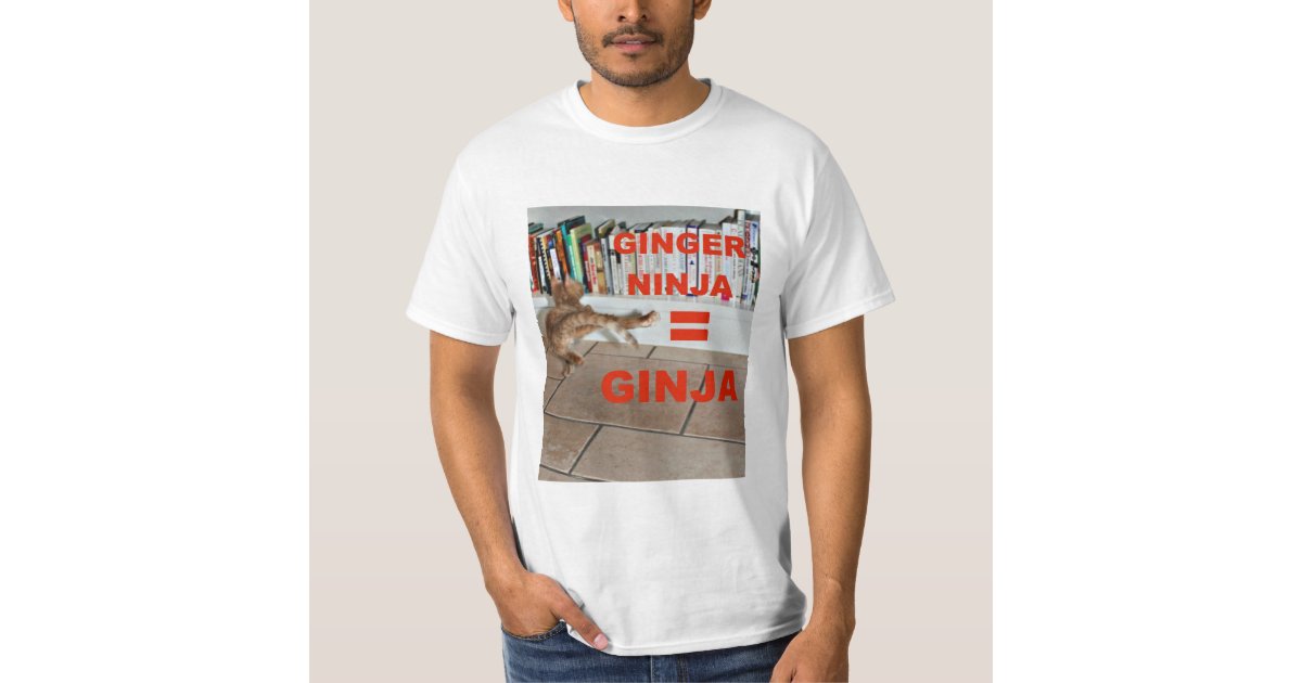 Ginger Ninja shirt | Zazzle