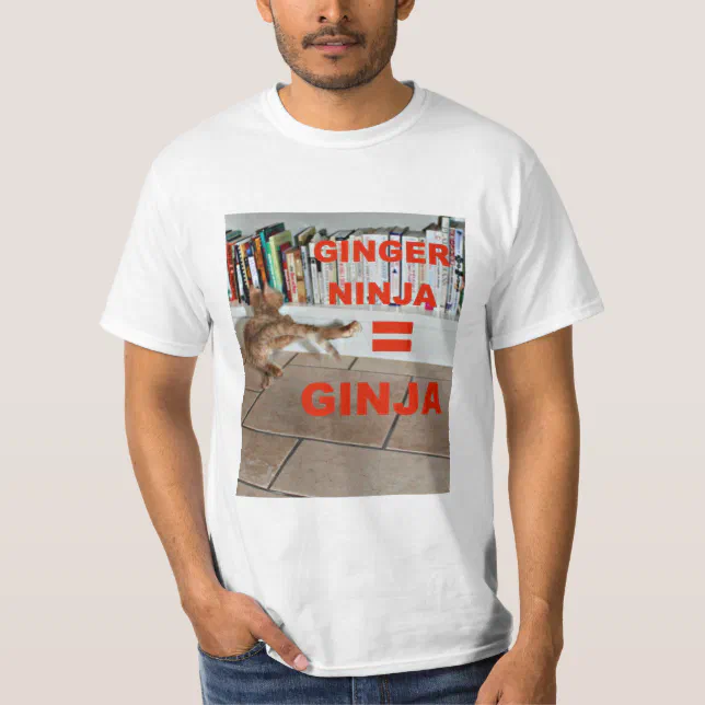 Ginger Ninja shirt | Zazzle