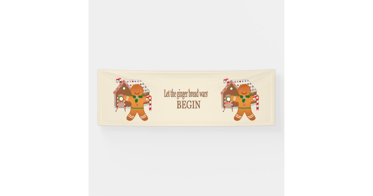 Ginger Wars Banner | Zazzle