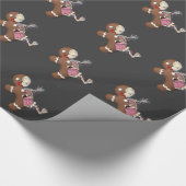 Gingerbread Anatomy Wrapping Paper | Zazzle