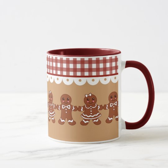 Gingerbread Christmas Holiday Coffee Mug | Zazzle.com