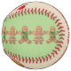 Gingerbread Cookies Celebrating Xmas Softball | Zazzle
