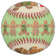 Gingerbread Cookies Celebrating Xmas Softball | Zazzle