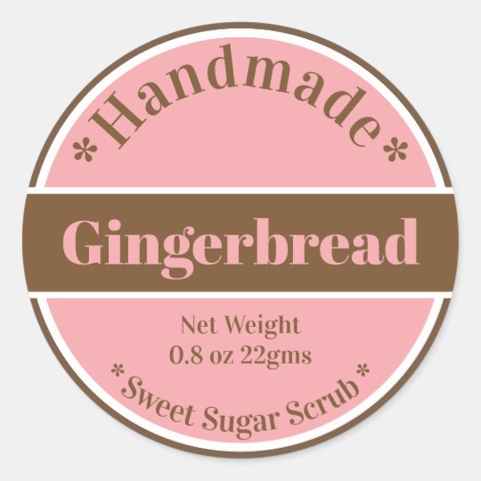 Gingerbread Craft Label | Zazzle.com