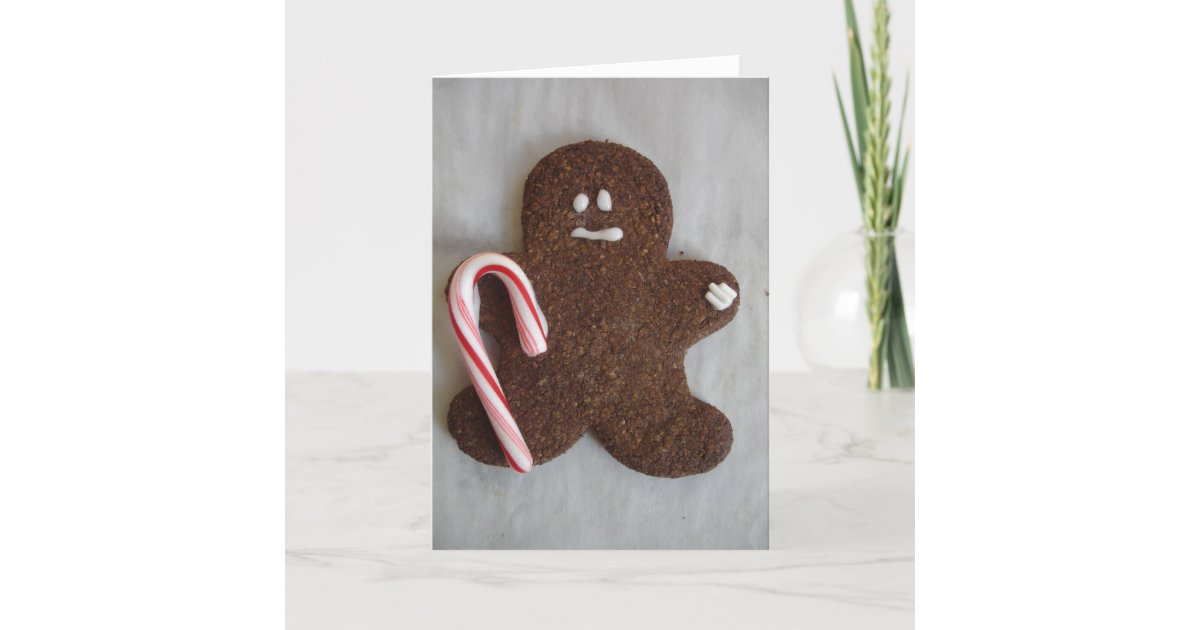 Gingerbread (Dr.) House Card | Zazzle