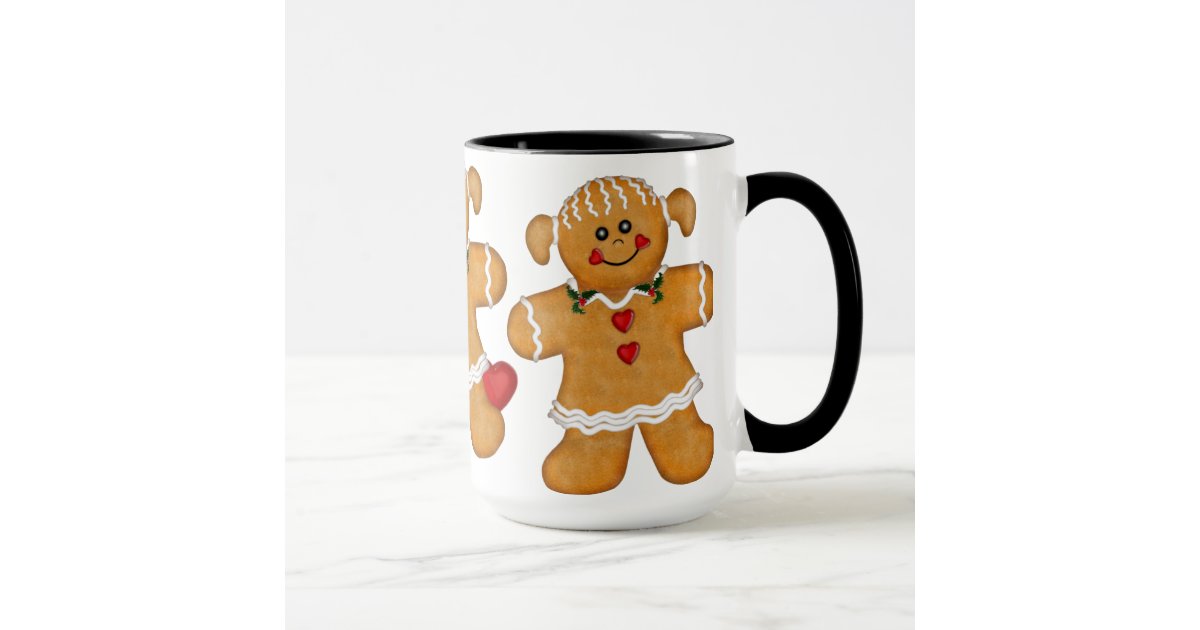 Gingerbread Fun - Woman Mug | Zazzle