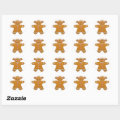 Gingerbread Girl Sticker | Zazzle