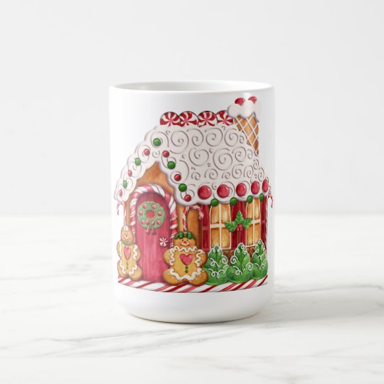 Gingerbread House Gingerbread Man Gingerbread Lady Coffee Mug | Zazzle.com