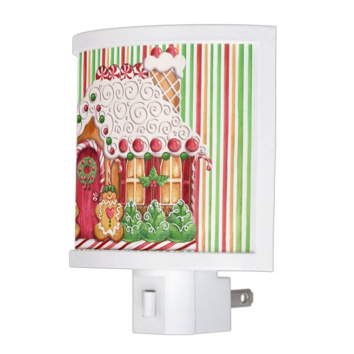Gingerbread House Night Light | Zazzle