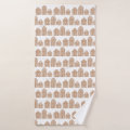 Gingerbread House Pattern Bath Towel Set | Zazzle