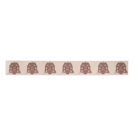 gingerbread house ribbon | Zazzle