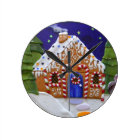 Country Gingerbread Chefs Clock | Zazzle.com