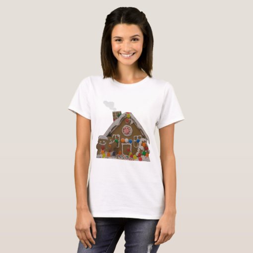 Gingerbread House T-Shirt | Zazzle