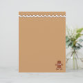 Gingerbread Letterhead Paper | Zazzle