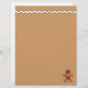 Gingerbread Letterhead Paper | Zazzle