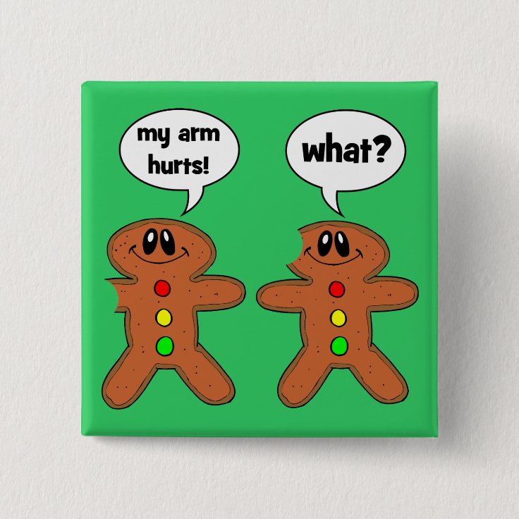 gingerbread man button | Zazzle