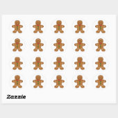 Gingerbread Man Sticker | Zazzle