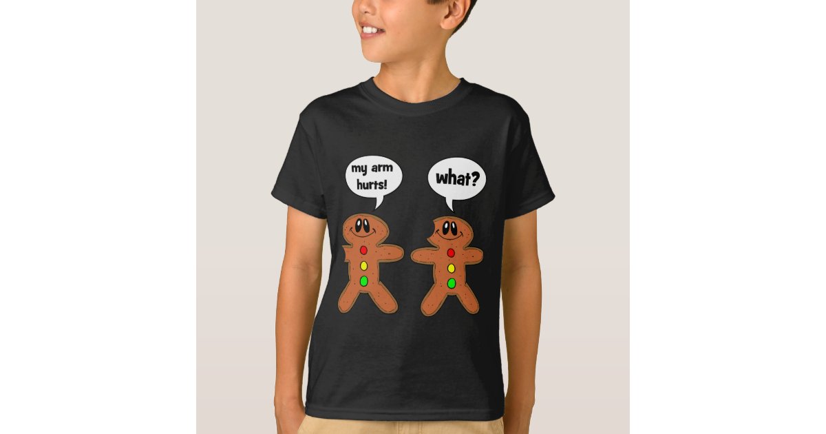 gingerbread man T-Shirt | Zazzle
