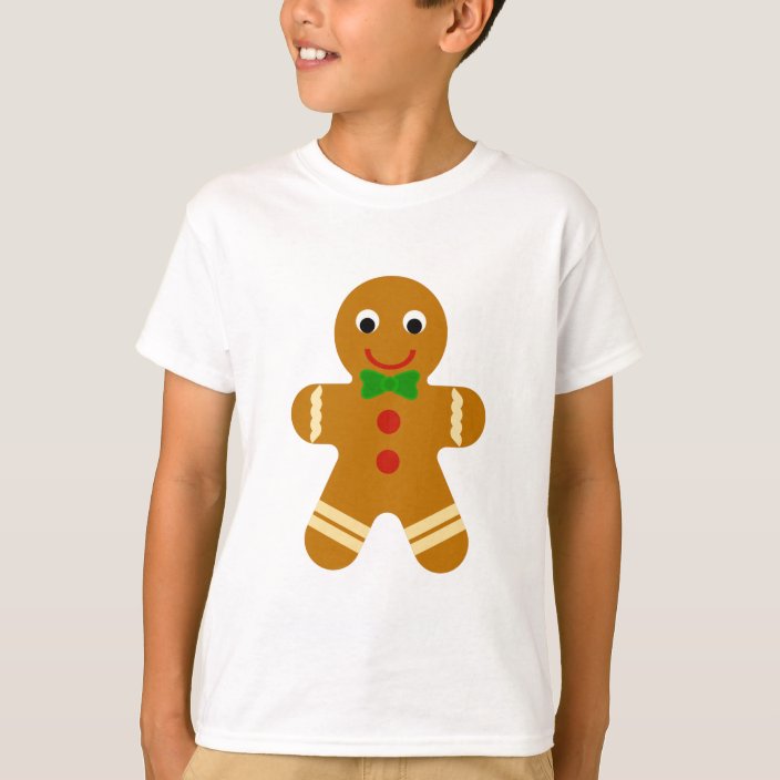Gingerbread Man T-Shirt | Zazzle.com