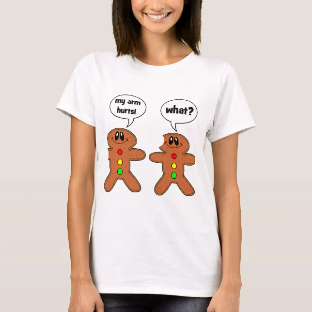 gingerbread man T-Shirt | Zazzle