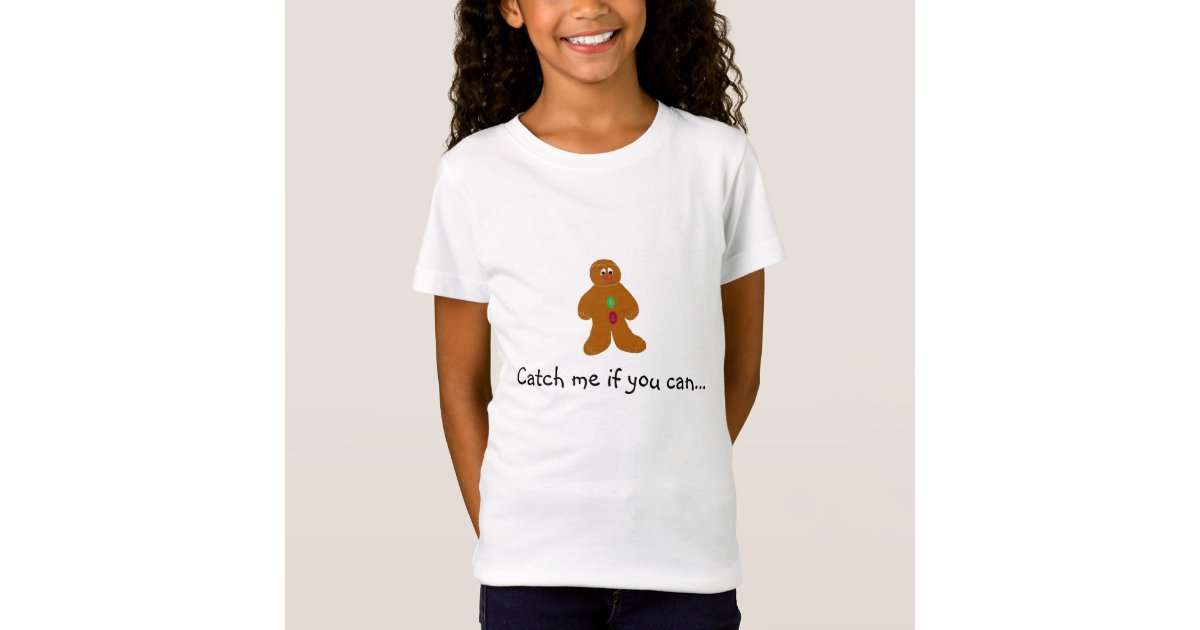Gingerbread Man... T-Shirt | Zazzle
