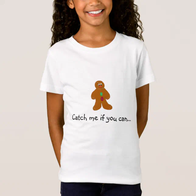 Gingerbread Man... T-Shirt | Zazzle