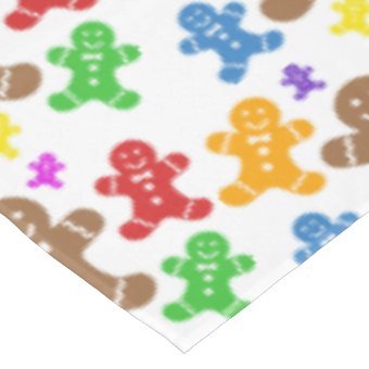 Gingerbread Men Tablecloth | Zazzle