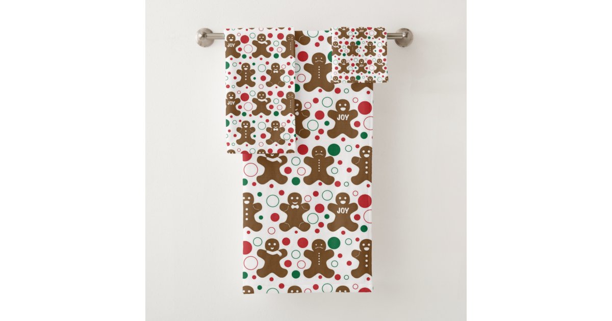 Gingerbread Men - Towel | Zazzle