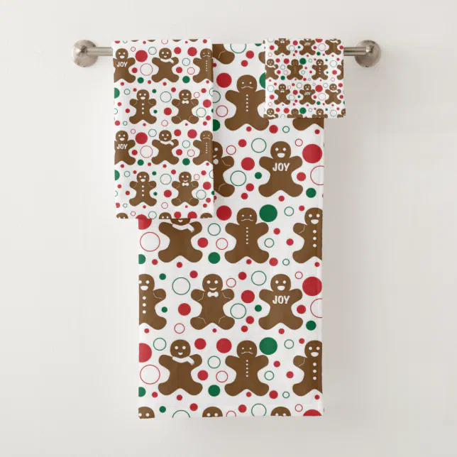 Gingerbread Men - Towel | Zazzle