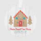 Gingerbread New Home Rustic Wood Holiday Custom Ornament | Zazzle