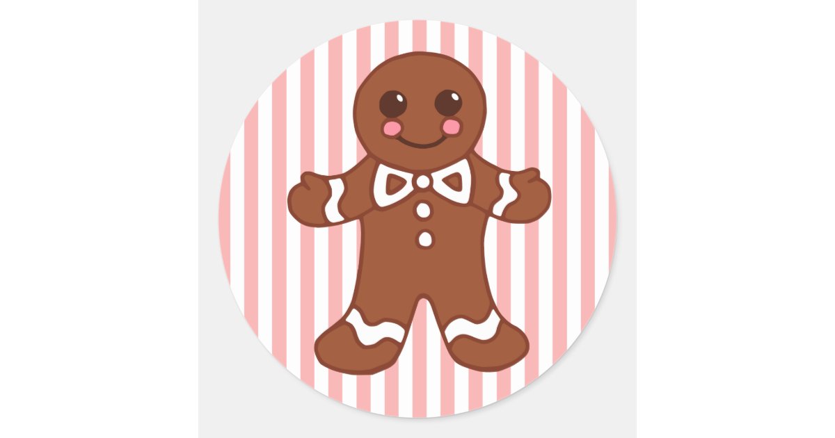 Gingerbread Stickers | Zazzle