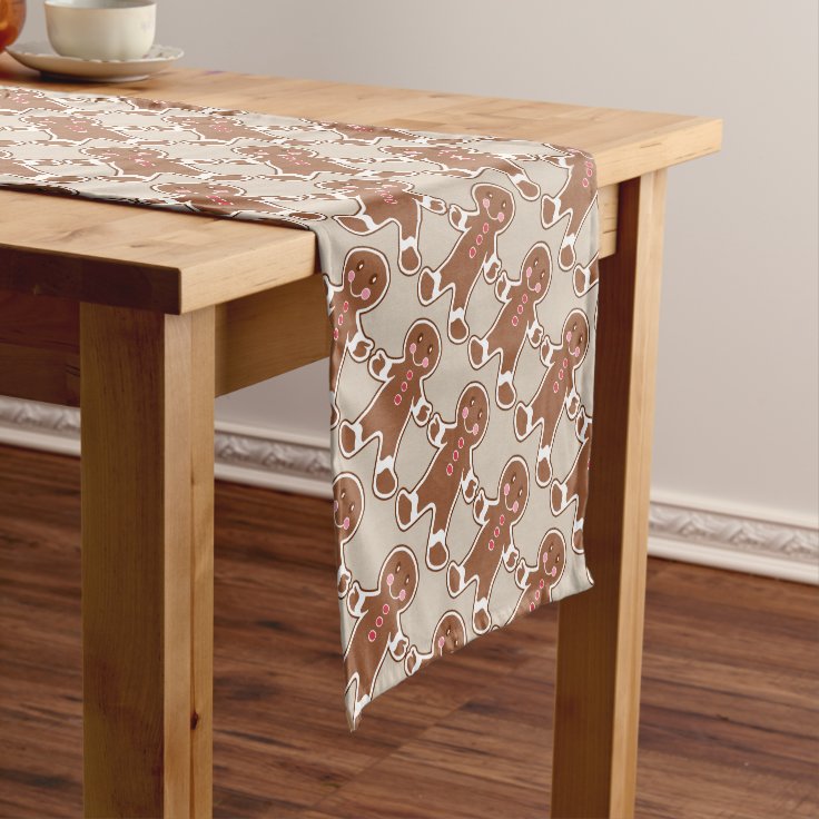 Gingerbread Table Runner | Zazzle