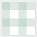 Gingham light green check cute simple large plaid wallpaper | Zazzle