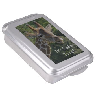 Giraffe Cake Time Cake Pan | Zazzle