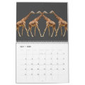 GIRAFFE CALENDAR | Zazzle