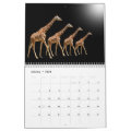 GIRAFFE CALENDAR | Zazzle