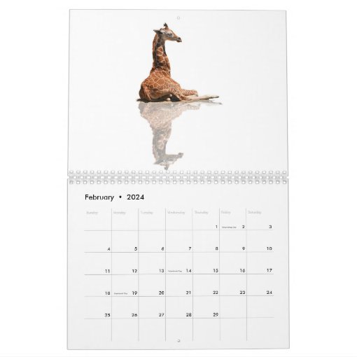 GIRAFFE CALENDAR | Zazzle