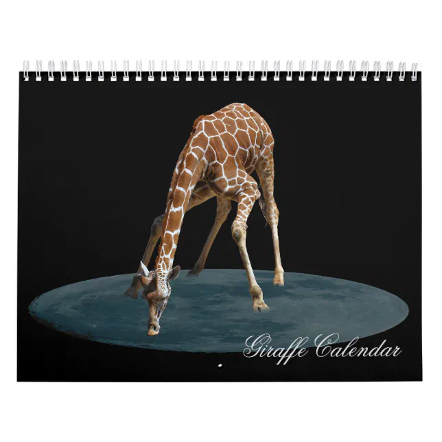 GIRAFFE CALENDAR | Zazzle