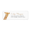Giraffe Label | Zazzle