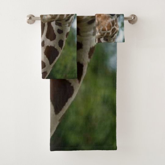 Giraffe Lovers Bath Towel Set | Zazzle.com