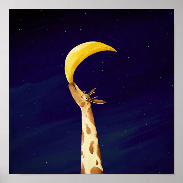 Giraffe Poster | Zazzle