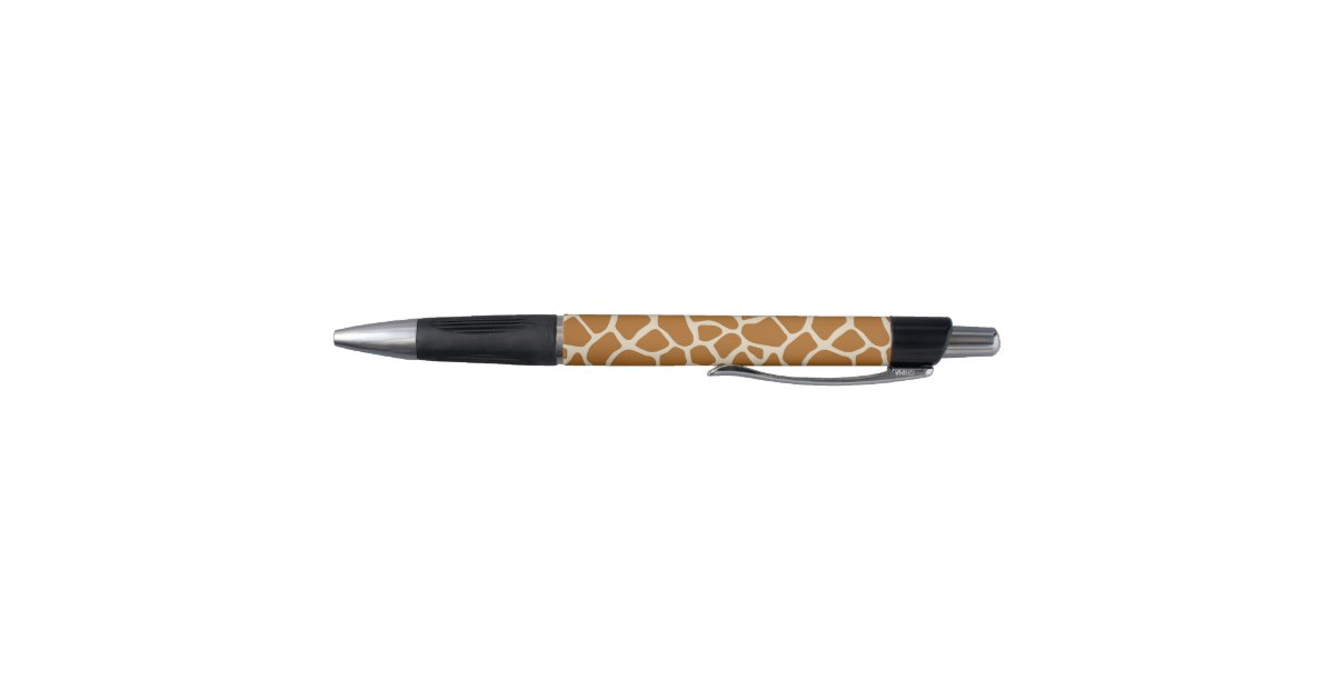 Giraffe Print Pen | Zazzle