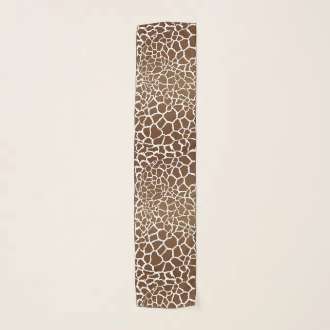 Giraffe print scarf | Zazzle