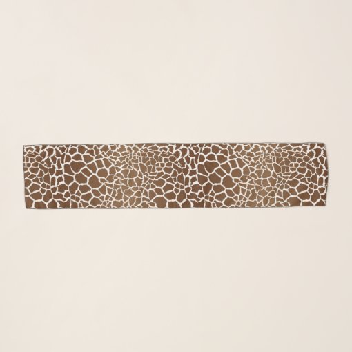 Giraffe print scarf | Zazzle