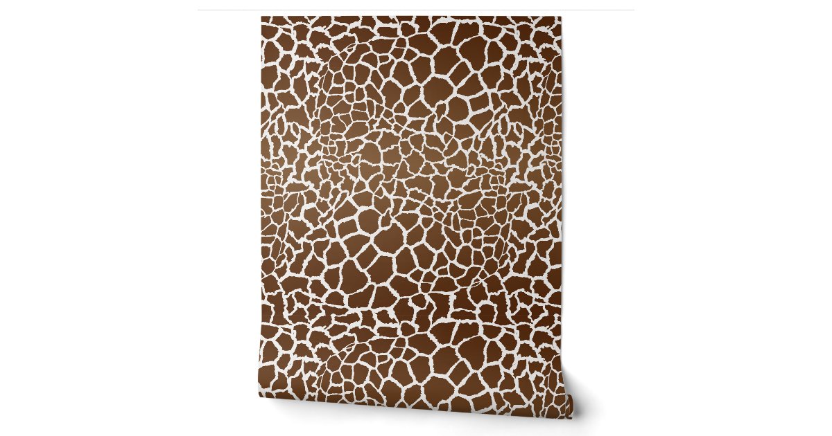 Giraffe Print Wallpaper Zazzle