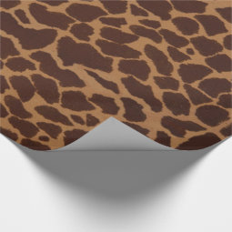 Giraffe Skin Print Pattern Sheets Wrapping Paper | Zazzle