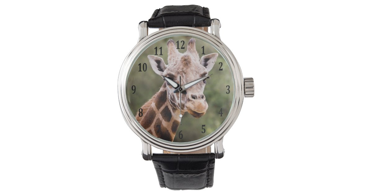 Giraffe watch | Zazzle