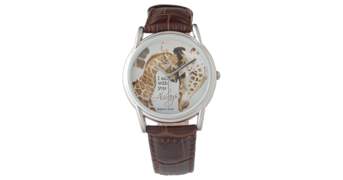 Giraffe Watch | Zazzle