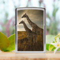 Giraffes and The Landscape Zippo Lighter | Zazzle